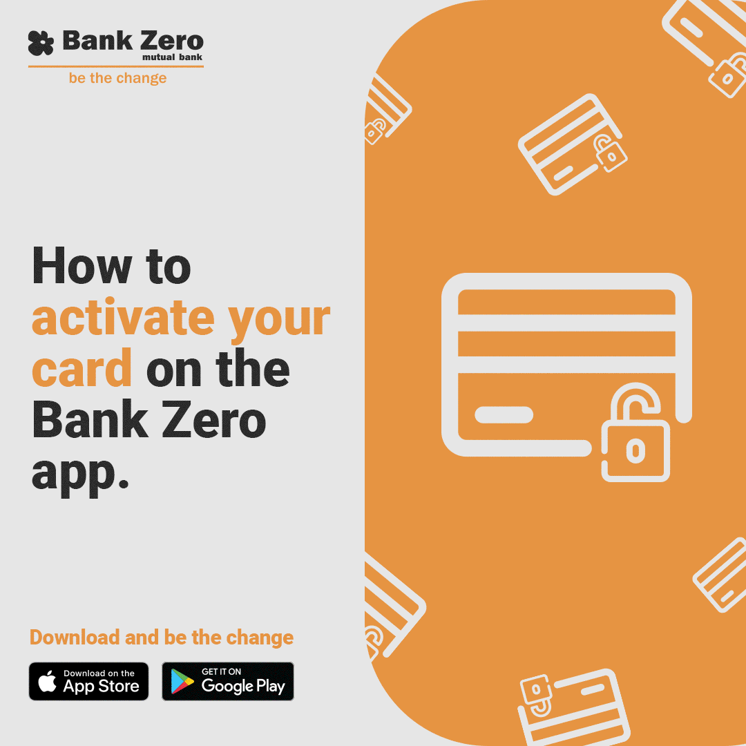 My Bank Zero Card - Bank Zero | be the change